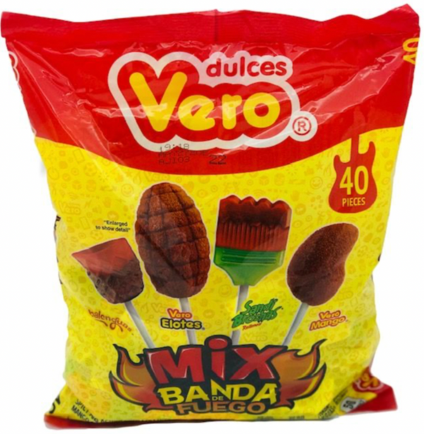 Vero Paleta MIX Banda Intensa 40-Pieces Pack – LA Kandies