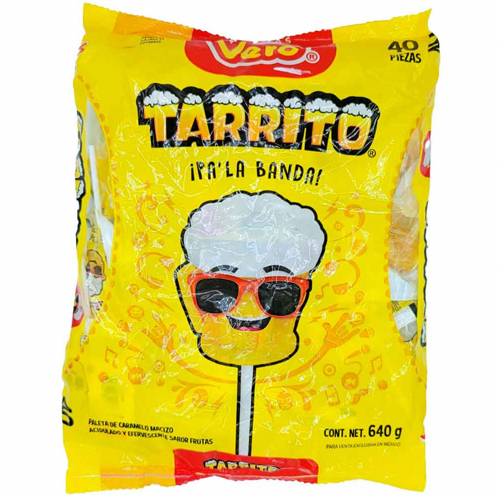 Vero Tarrito Paleta 40-piece pack count – LA Kandies